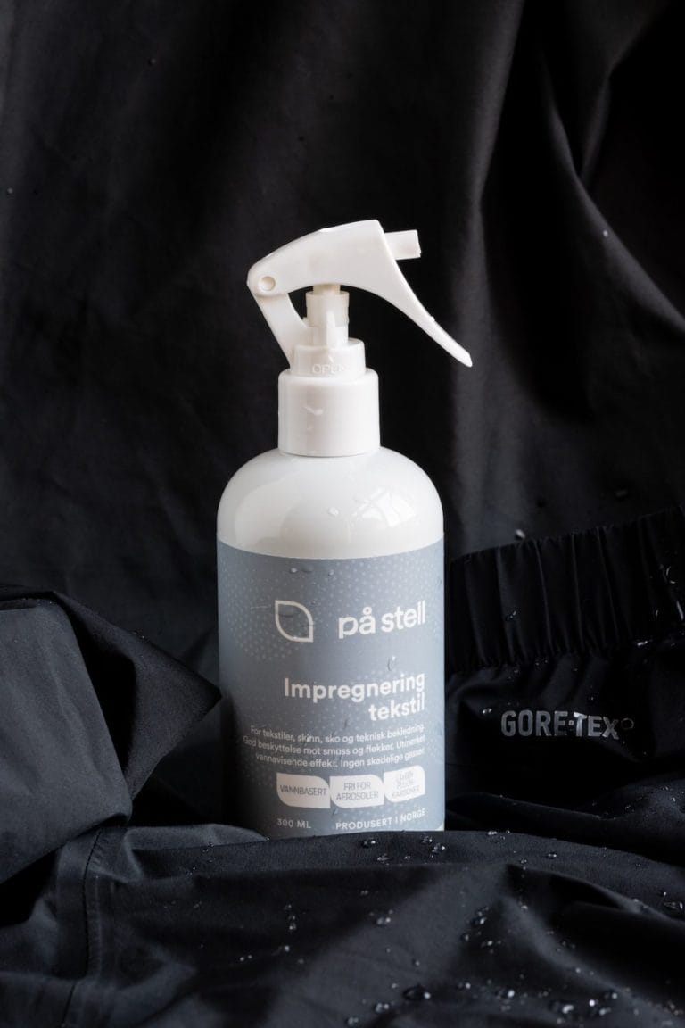 Impregnering tekstil | Impregneringsspray til klær og sko | På Stell